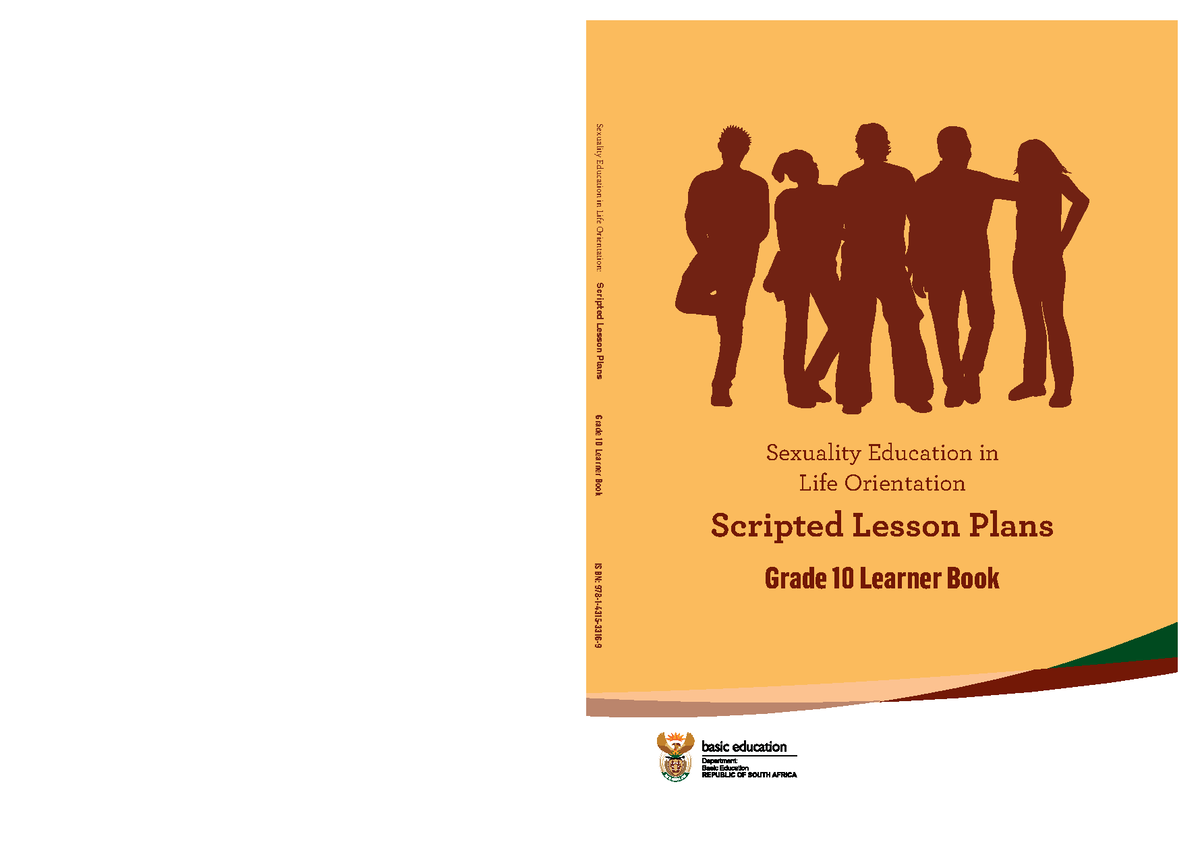 Gr10 LO 11 - Scripted Lesson Plans on Sexuality Education - Studocu
