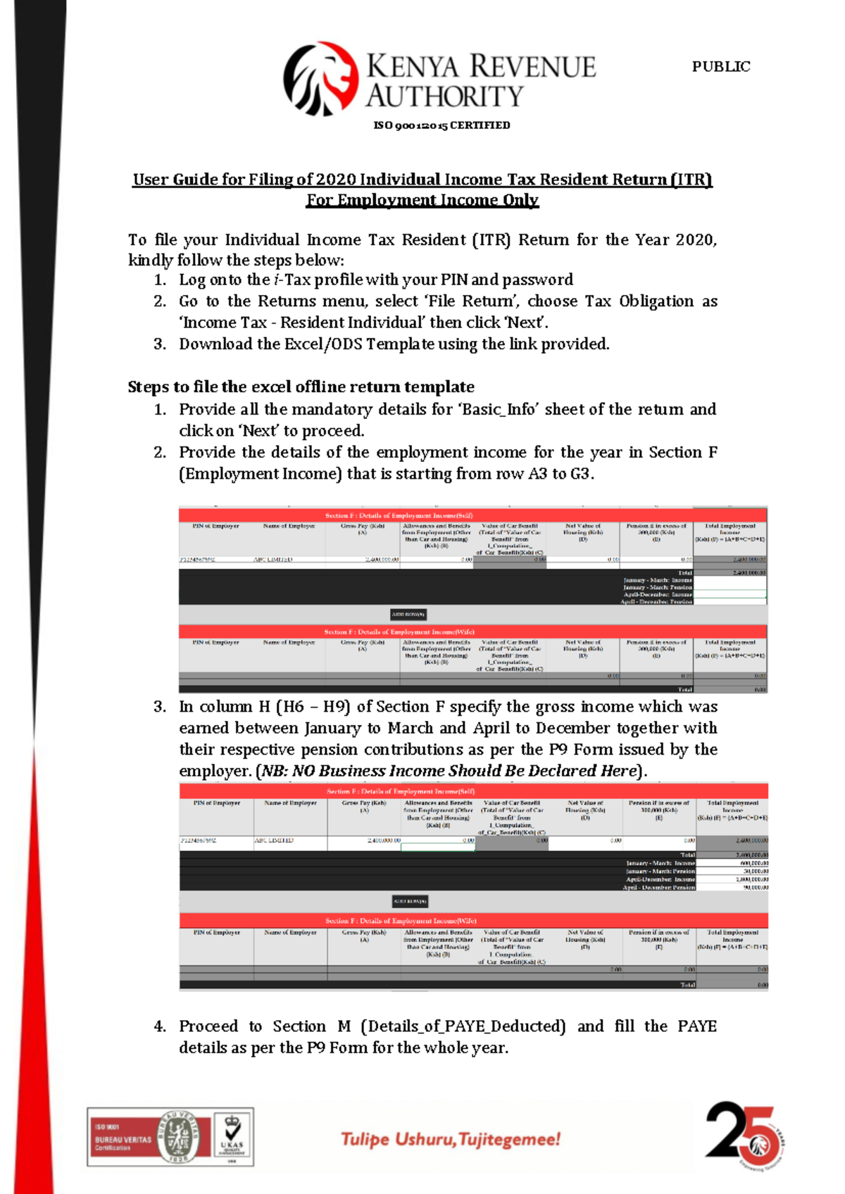 2020 Income Tax Resident Returns: Step-by-Step Filing Guide - Studocu