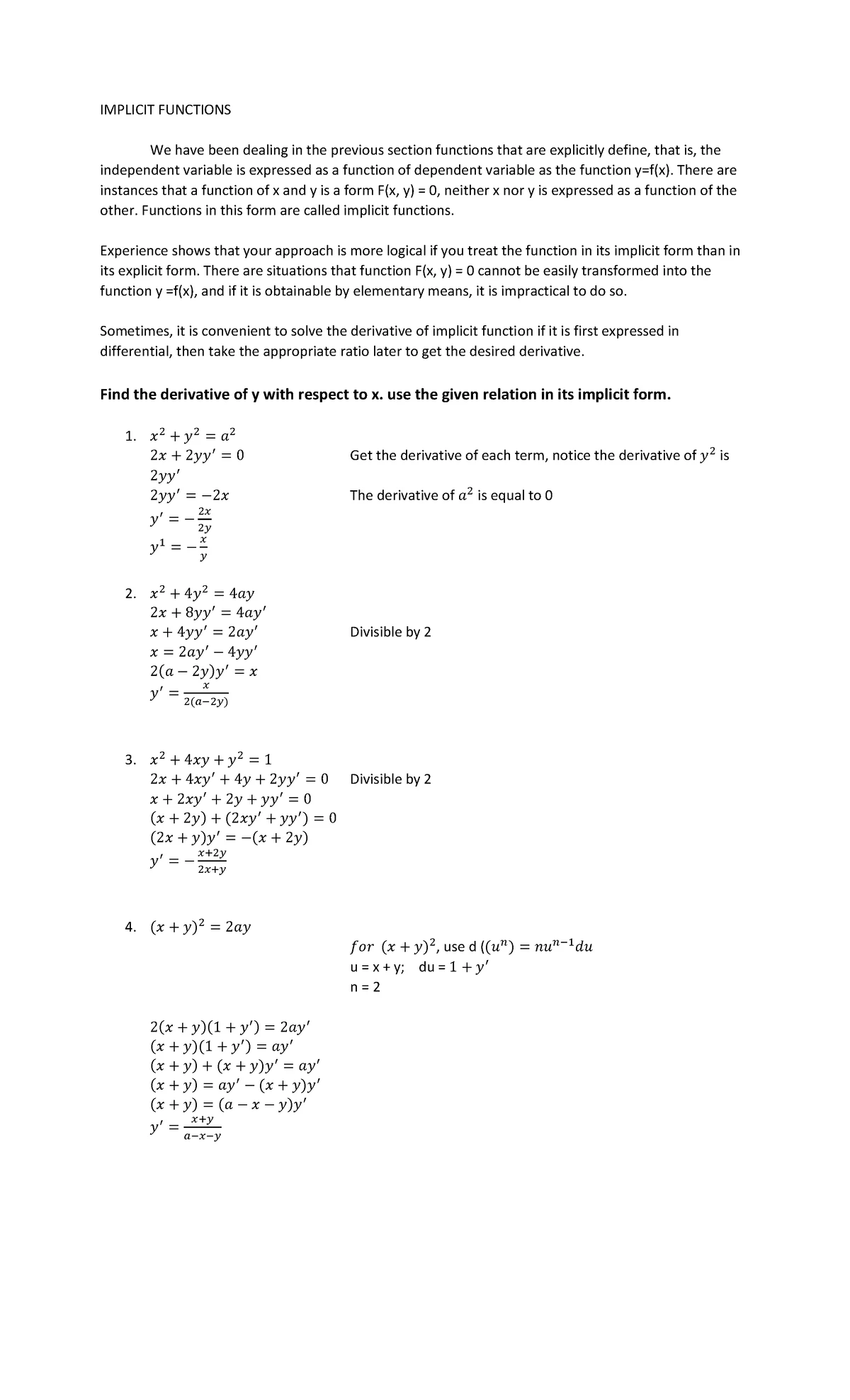 DLP-Calculus Lesson Plan: Understanding Derivatives in Grade 11 - Studocu