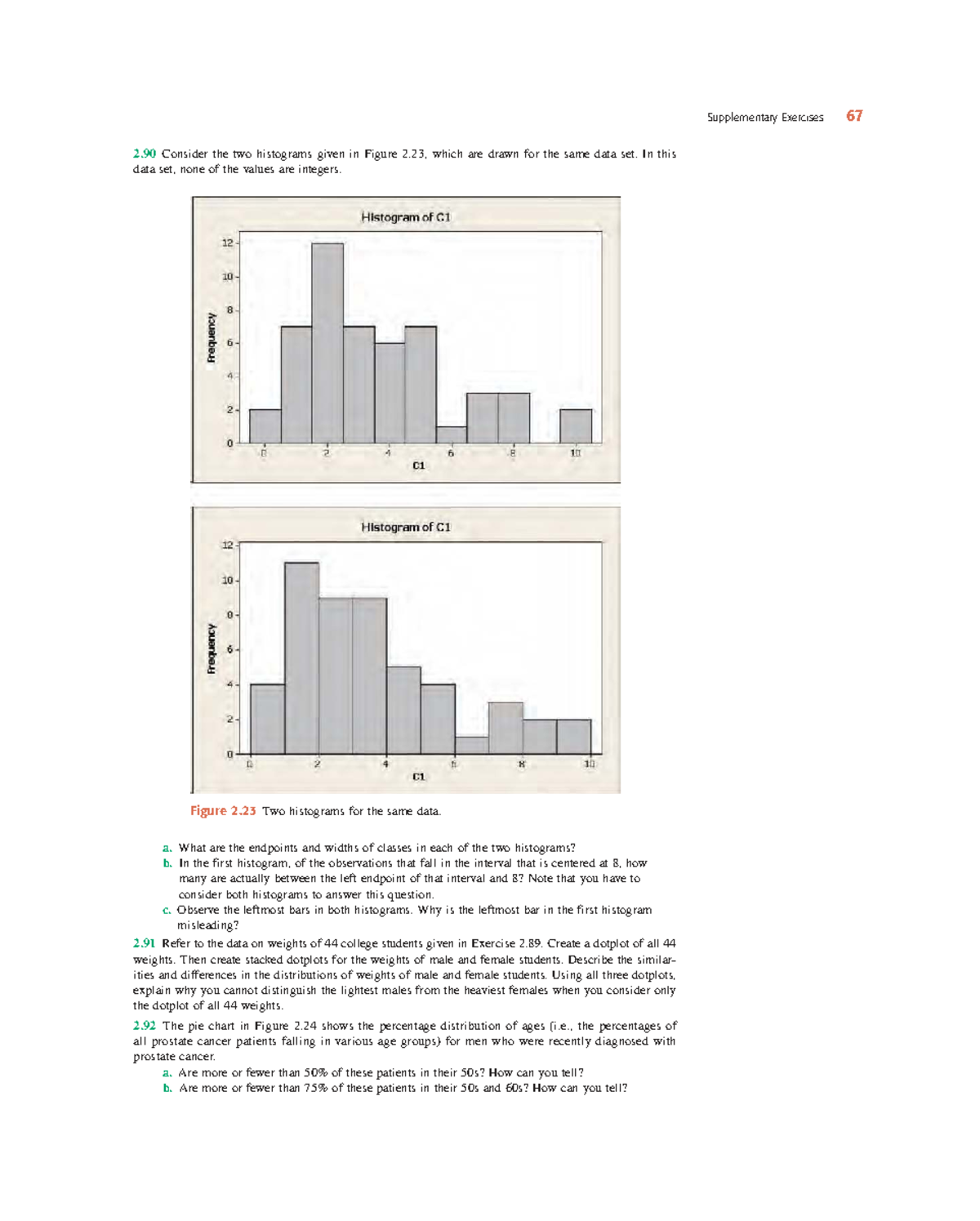 Introductory Statistics 7th Ed – Supplementary Exercises 2.90-2.92 ...