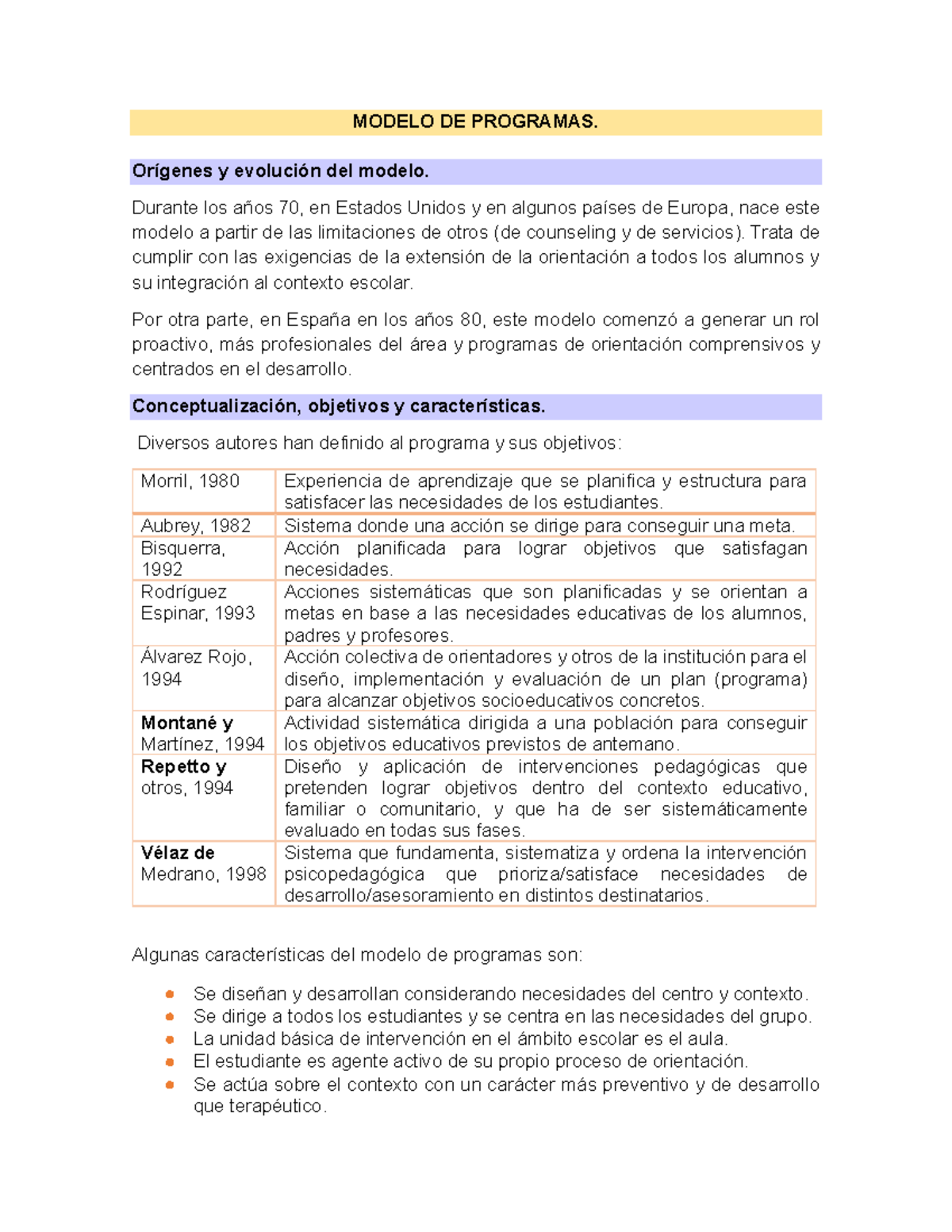 Modelo de Programas: Evolución y Características (Apunteee) - Studocu