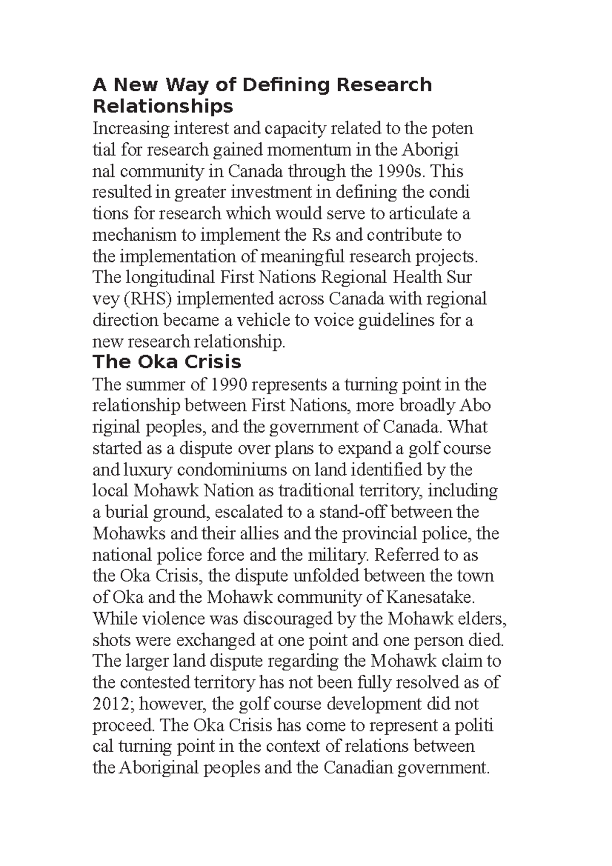 A New Way of Defining Research Relationships - A New Way of Defining ...