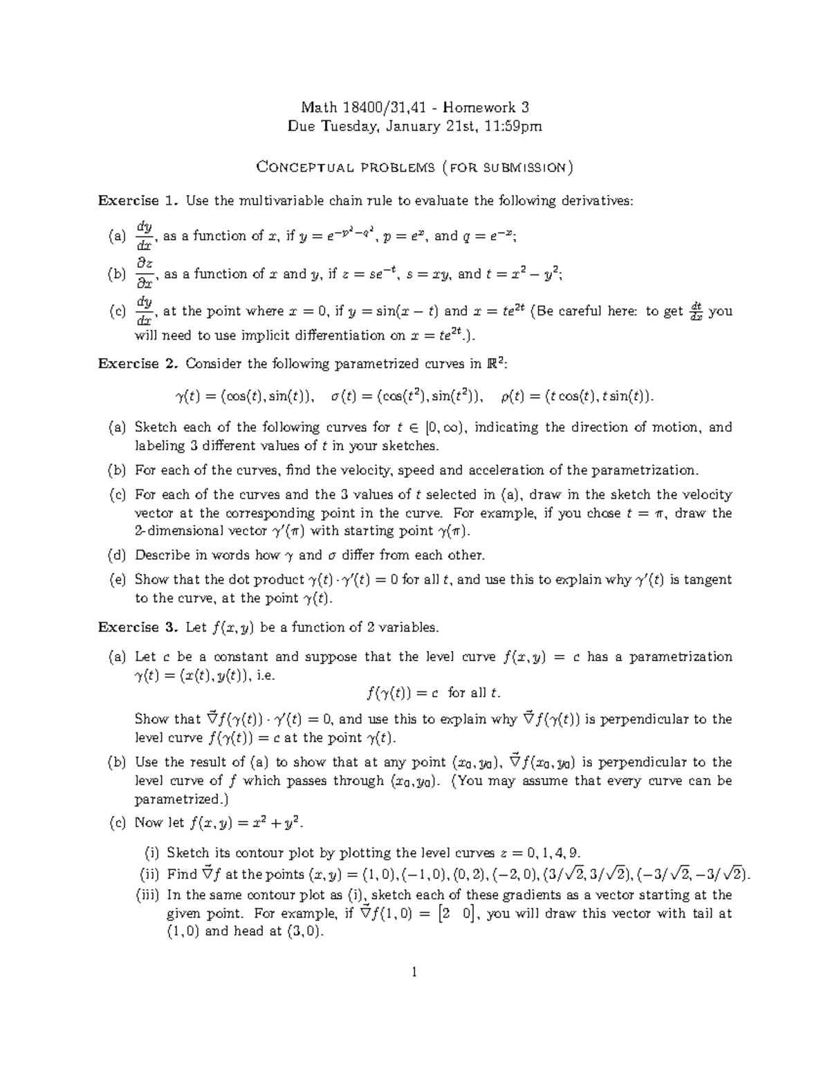 HW3 184 W25 - rejwiq - Math 18400/31,41 - Homework 3 Due Tuesday ...