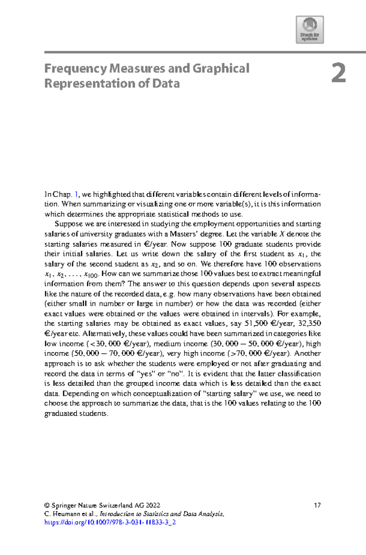 017-035 Frequency Measures & Graphical Data Representation - Studocu