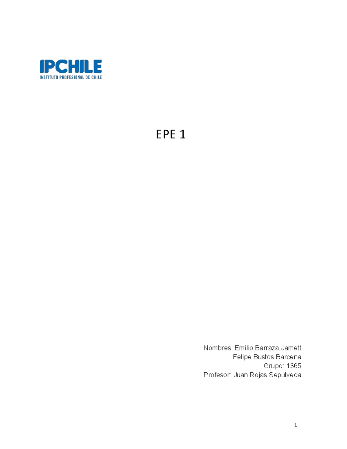 EPE 1 - Análisis de Costos y Requerimientos para Proyecto Eléctrico - Studocu