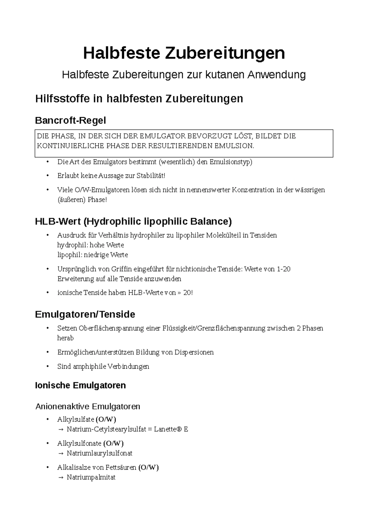 Feste Arzneiformen - Granulate - Granulate Definition feste ...