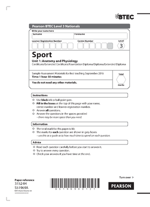 [Solved] Classification of skills in sports - Sports Science - Studocu