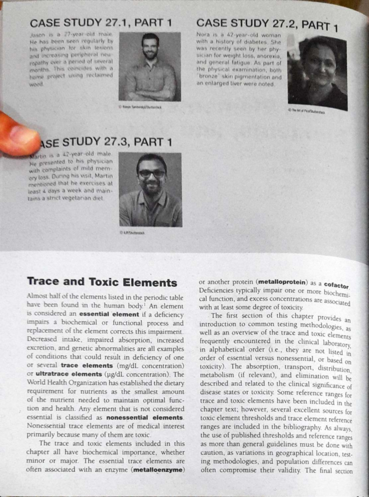 CASE STUDY 27: Trace and Toxic Elements Analysis - Studocu
