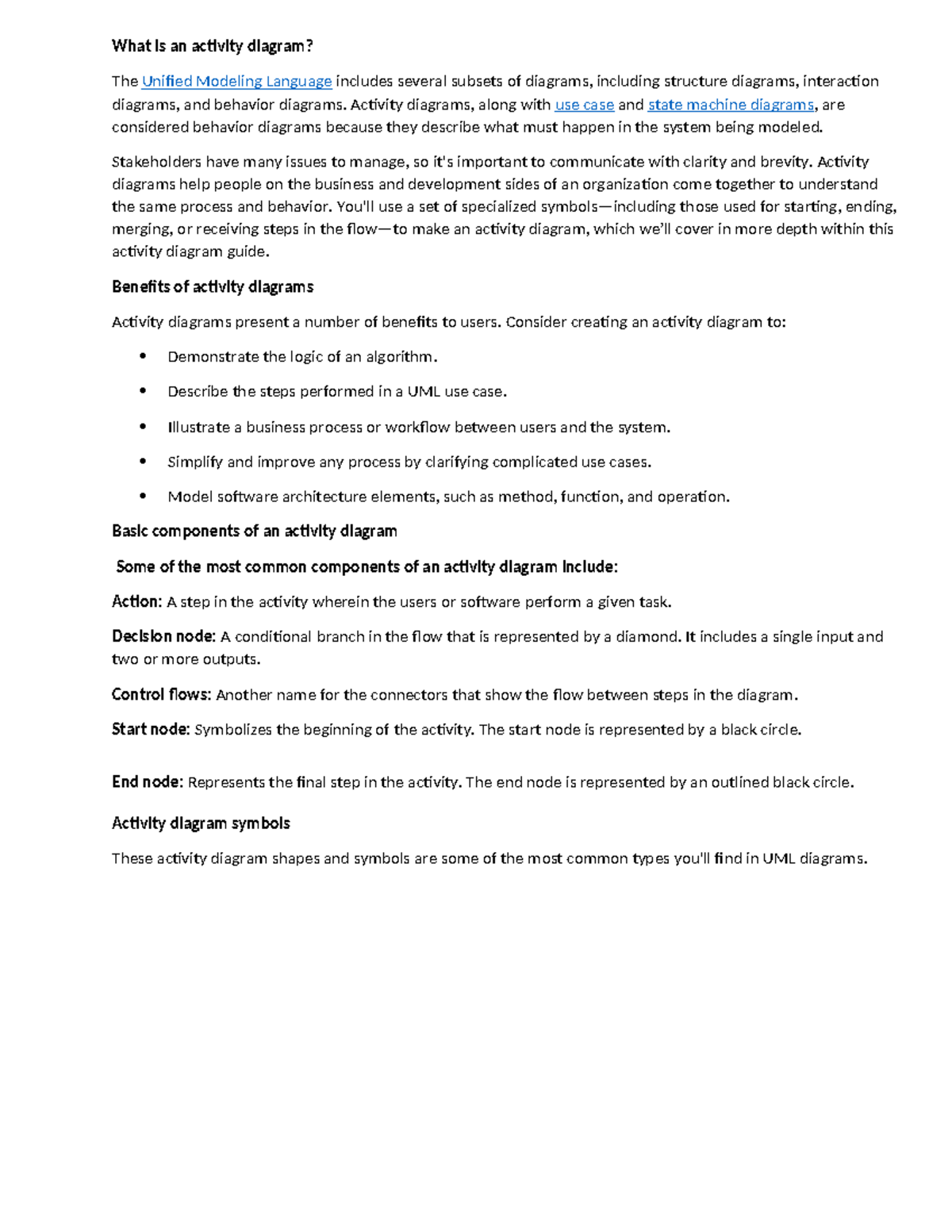 Activity Diagram Guide: Understanding UML - ACTIVITY DIAGRAM EXAMPLES ...