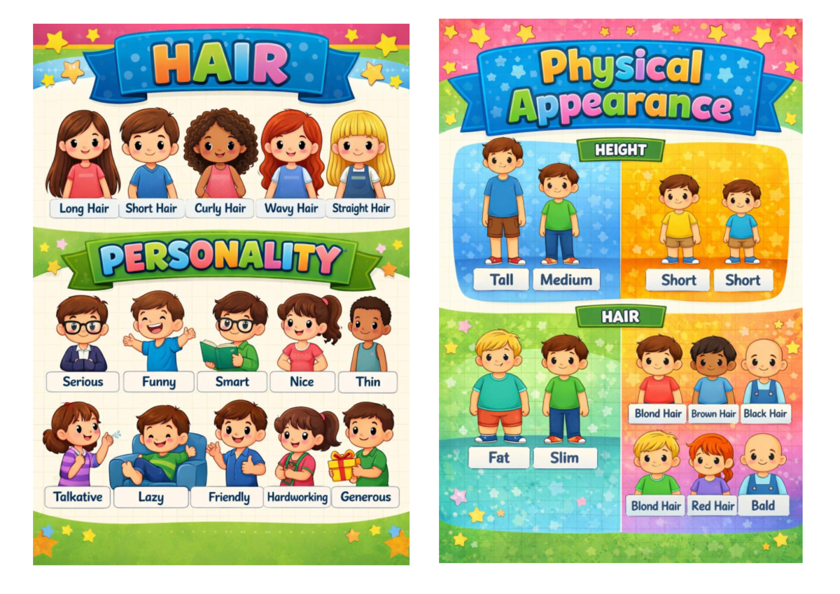 Vocabulary - Homework 01 - desarrollo personal - Long Halr Short Hair ...