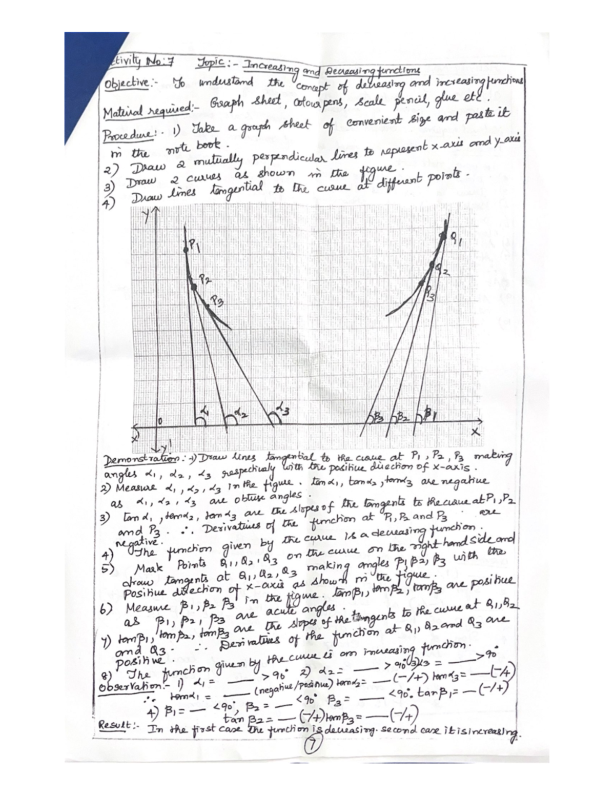 application of differentiation - tivity No:7 Topic Increasing and ...
