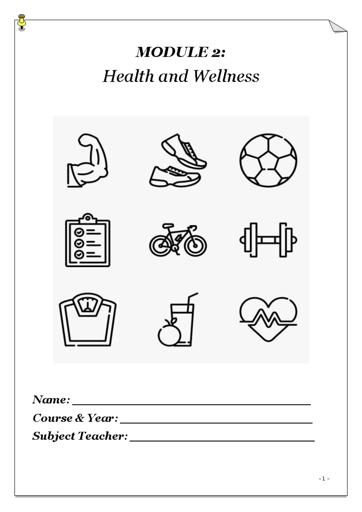 Module 2 Health Wellness Overview 114917 Studocu