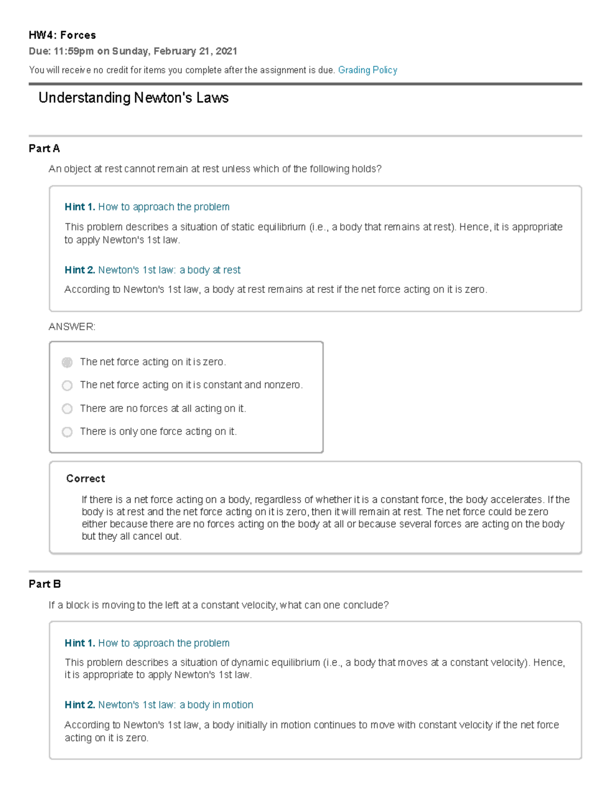 HW4 Forces - Persons homework 4 - HW4: Forces Due: 11:59pm on Sunday ...