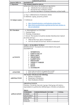 PE 13 Topic 1 - N/A - PHYSICAL ACTIVITY TOWARD HEALTH AND FITNESS III ...