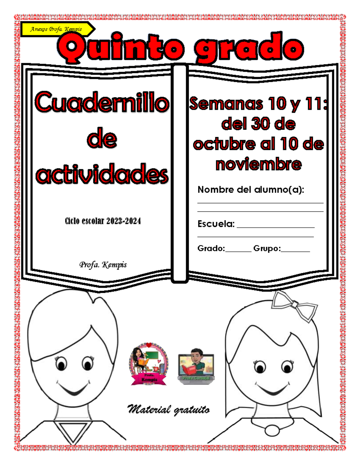 Cuadernillo de Actividades Profa. Kempis - Ciclo Escolar 2023-2024 - Studocu