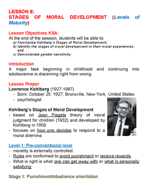 COT Lesson PLAN SA ESP 9 - Republic of the Philippines Department of ...
