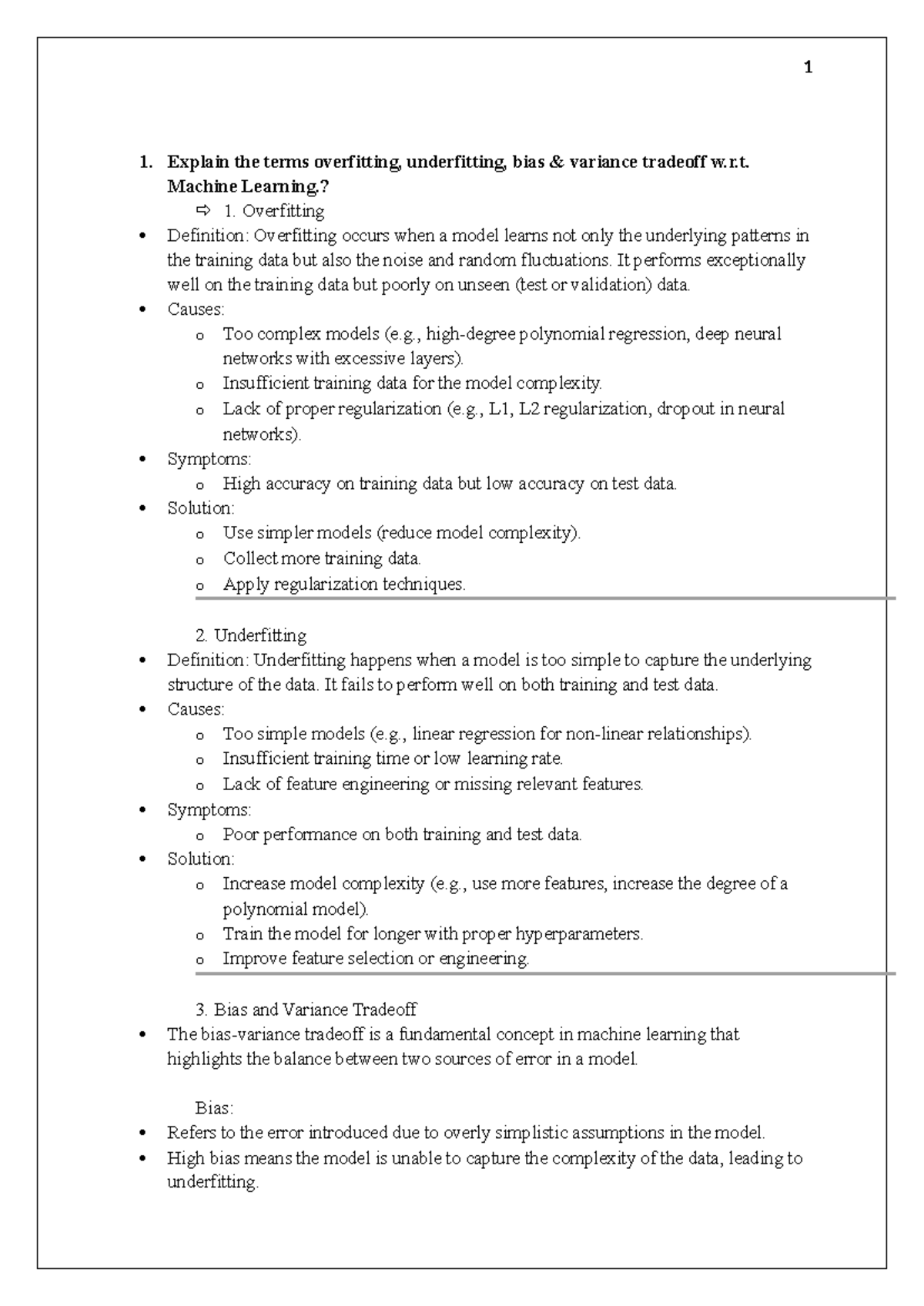 ML - Understanding Overfitting, Underfitting, and ROC/AUC Concepts ...