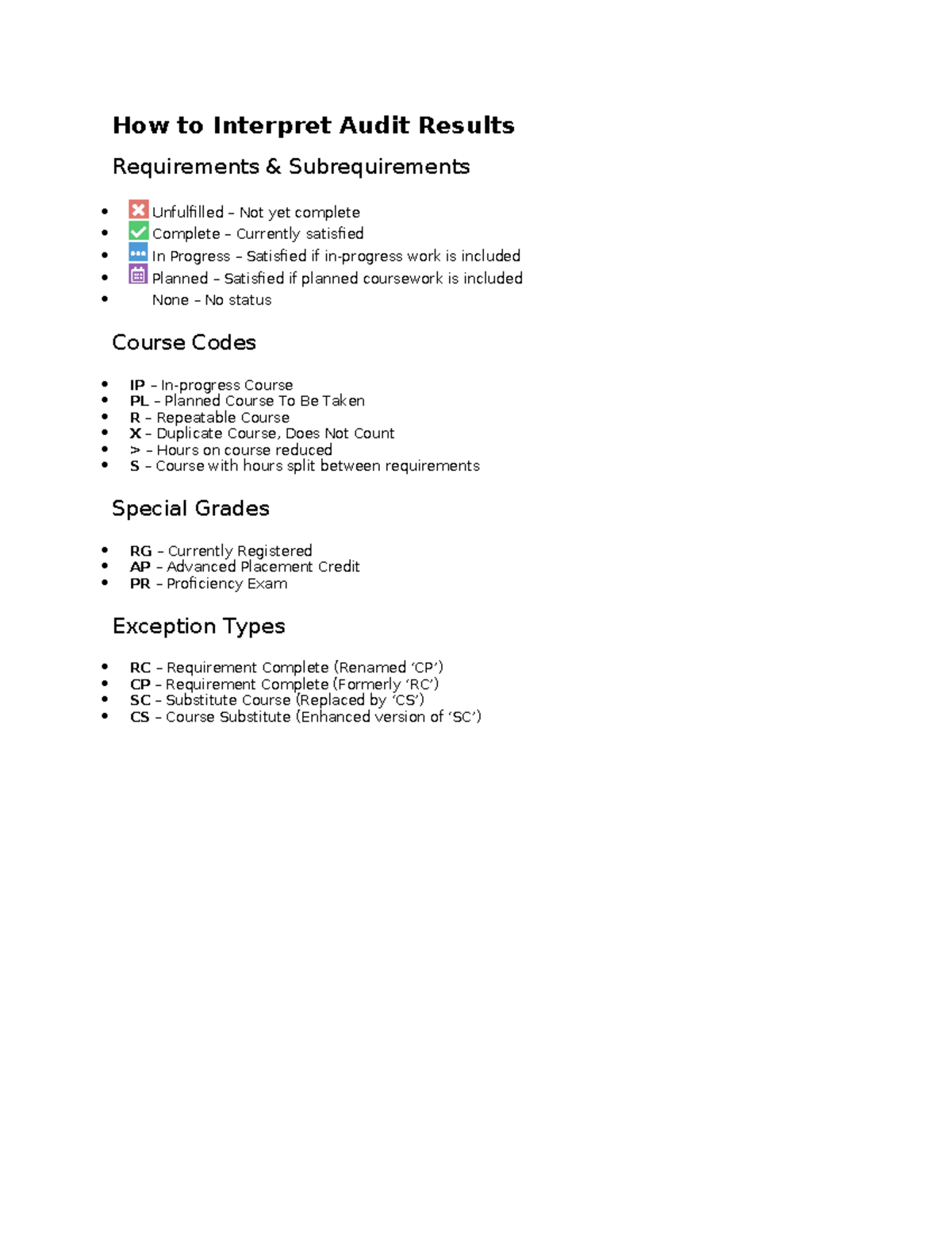 Audit Interpretation Help V2 - How to Interpret Audit Results ...