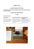 English - 13 (NCEA 3) - National Certificate of Educational Achievement ...