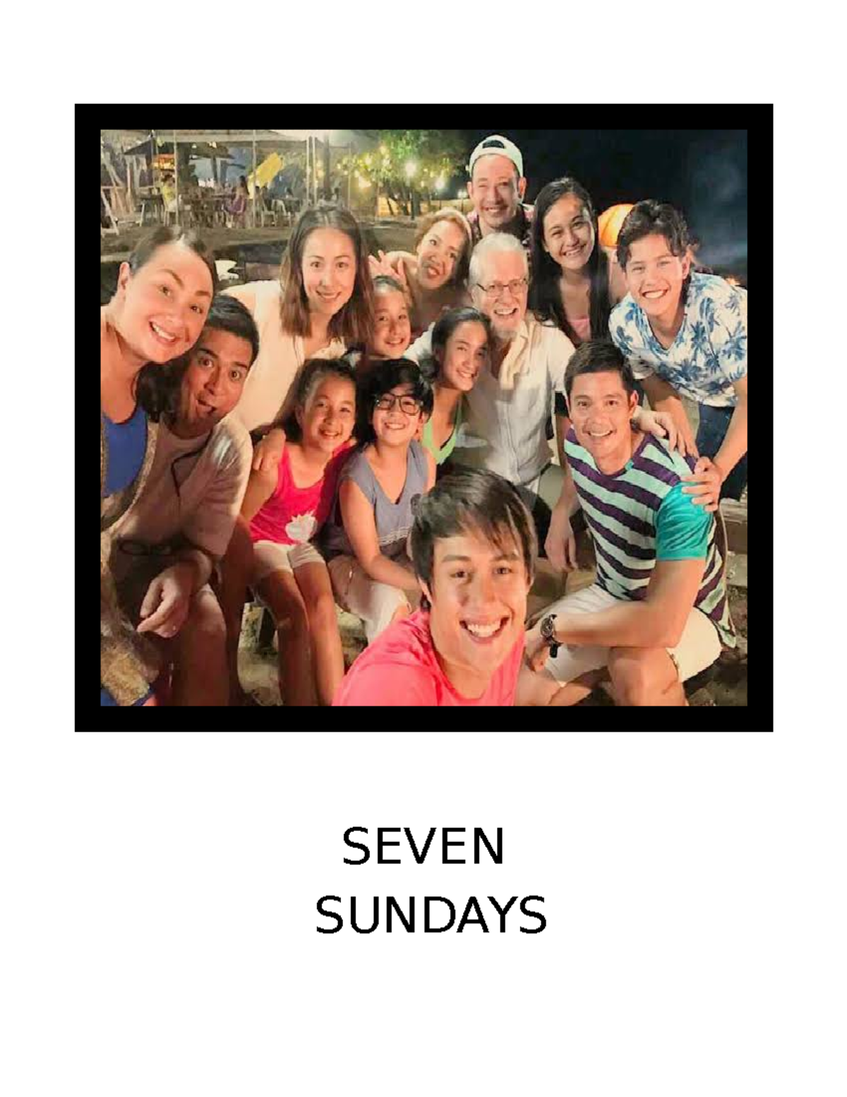Pagsuri Ng Pelikula Leonardo - SEVEN SUNDAYS Leonardo, Deniese Prof ...