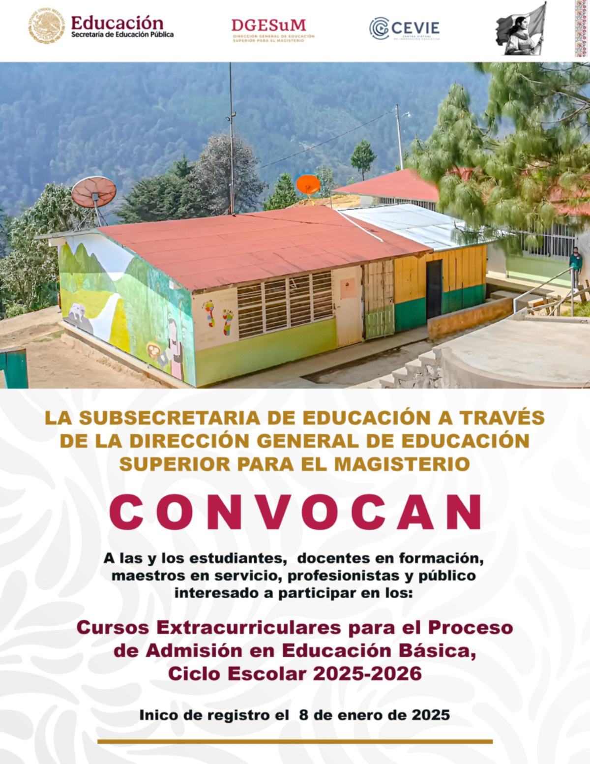 Convocatoria-dgseum - .fhfhfh - LA SUBSECRETARIA DE EDUCACIÓN A TRAVÉS ...