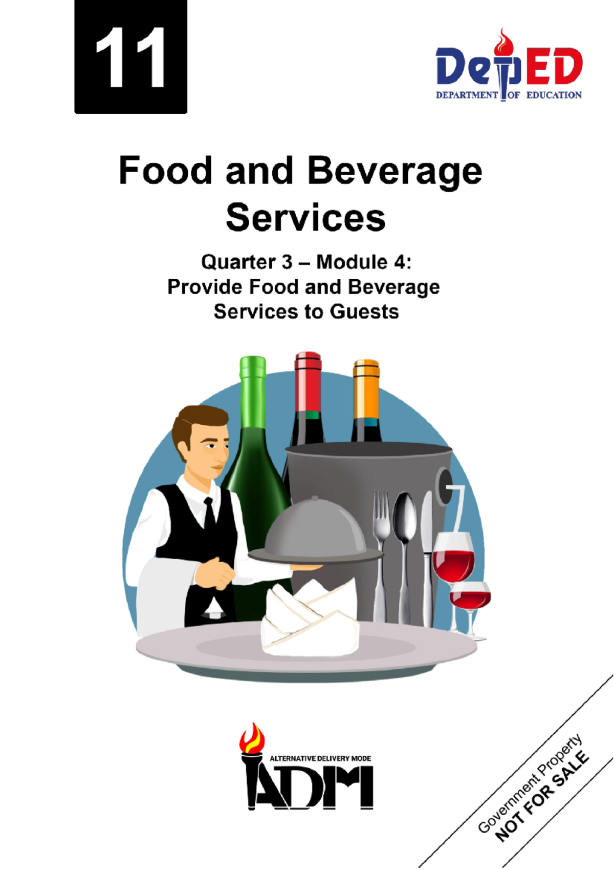 Q3 Module 4: Food & Beverage Service for Senior High School - Studocu