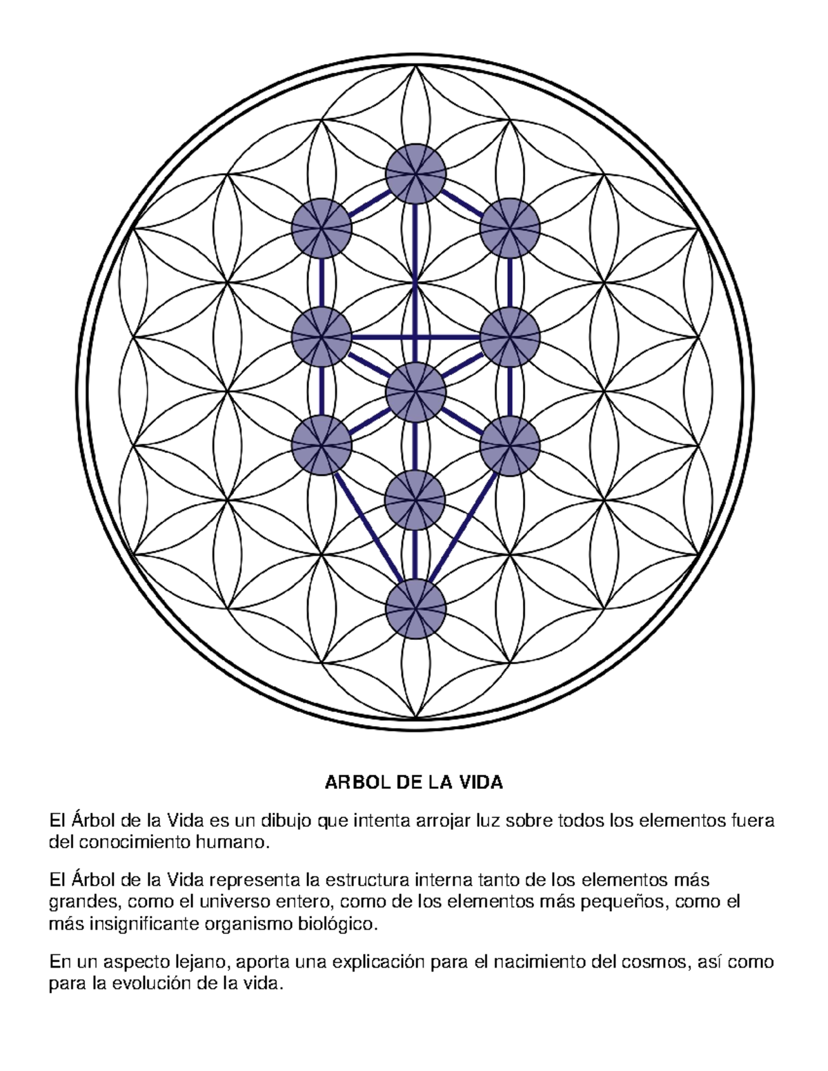 Árbol de la Vida: 32 Senderos y sus Sefirot en Kabbalah - Studocu