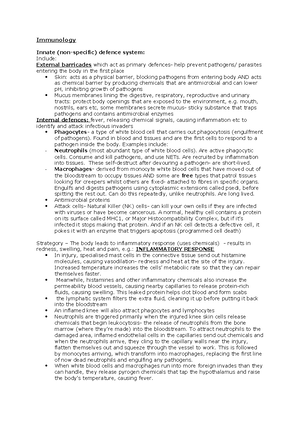 AH Biology Summary Notes - Unit 1 - Advanced Higher Biology Unit 1 ...