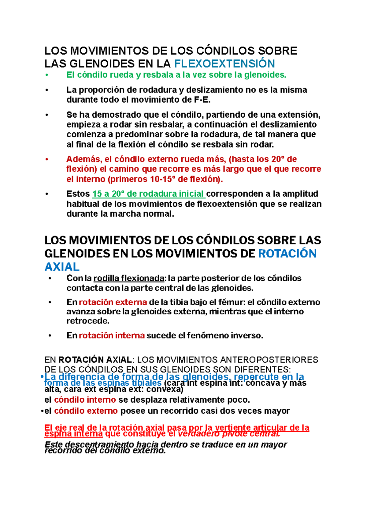 Movimientos Articulares de la Rodilla: Análisis de Flexoextensión y ...