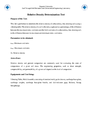 Specific Gravity Lab Notes - Karl Terzaghi Soil Mechanics and ...
