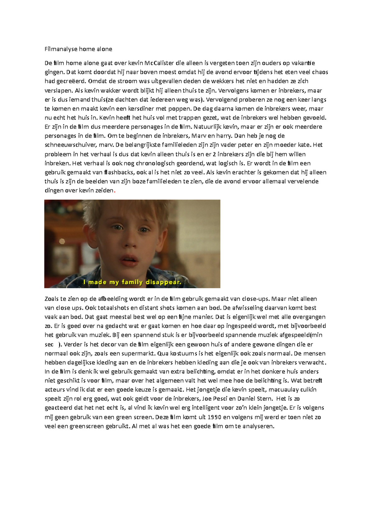 Filmanalyse: Home Alone (1990) - Een diepteonderzoek naar de film ...