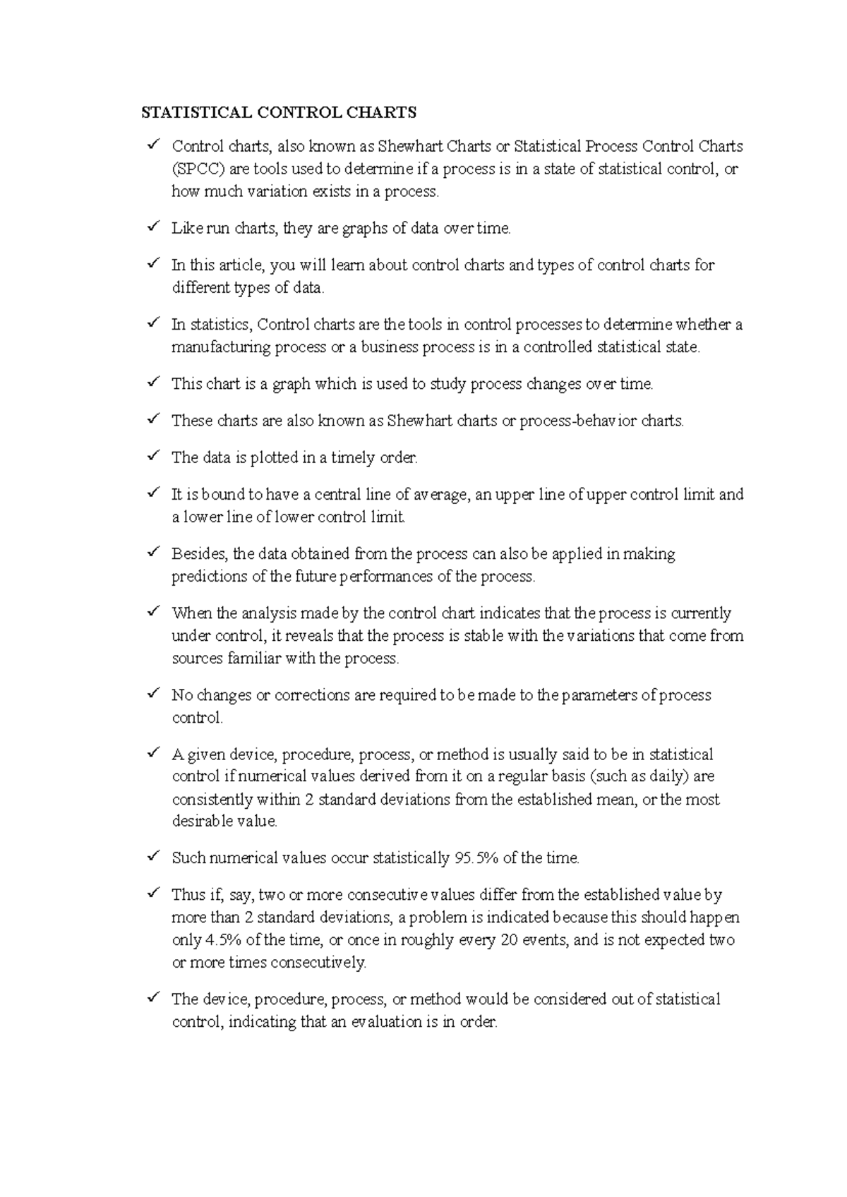 STAT 33: Understanding Statistical Control Charts and Their ...