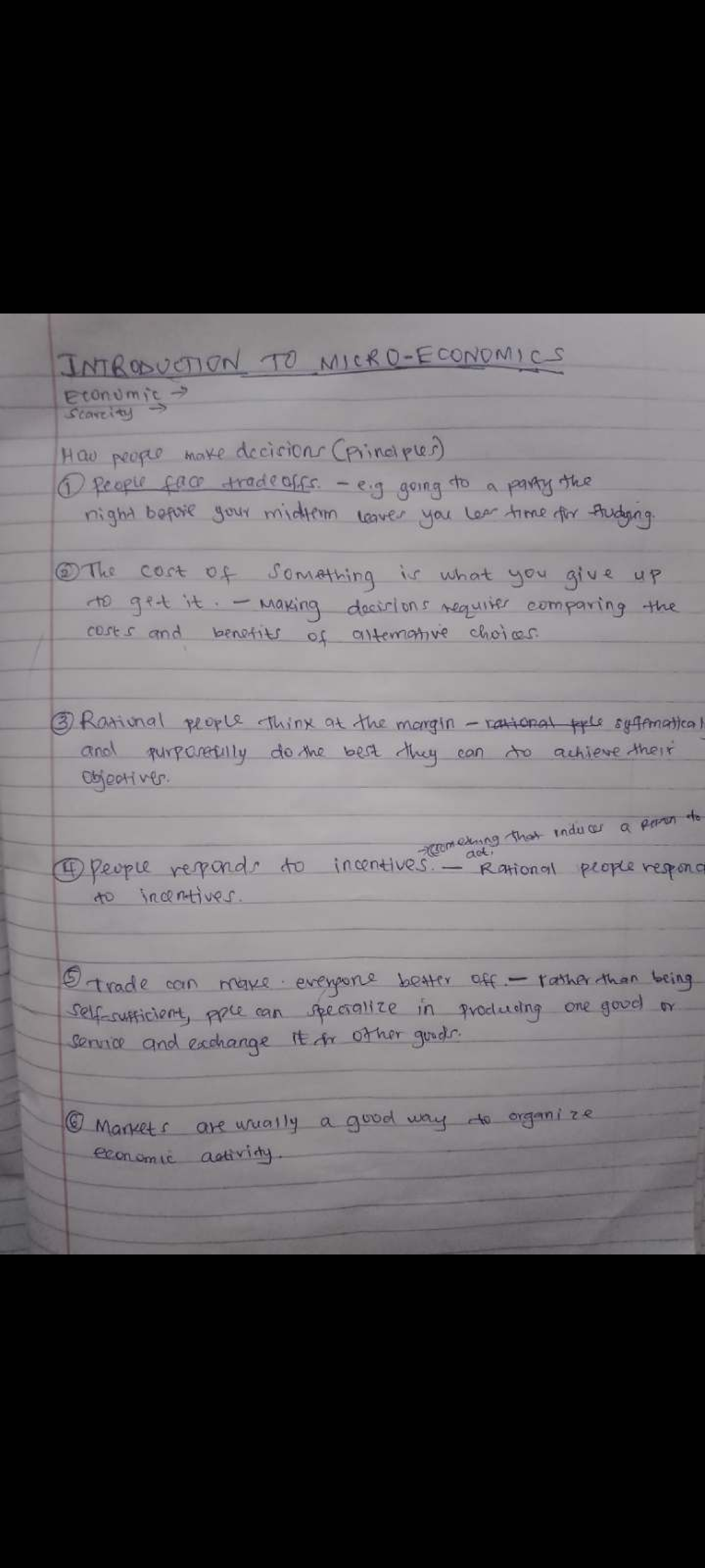 Principles of Economic Scarcity: Decision-Making Insights (ECO 101 ...