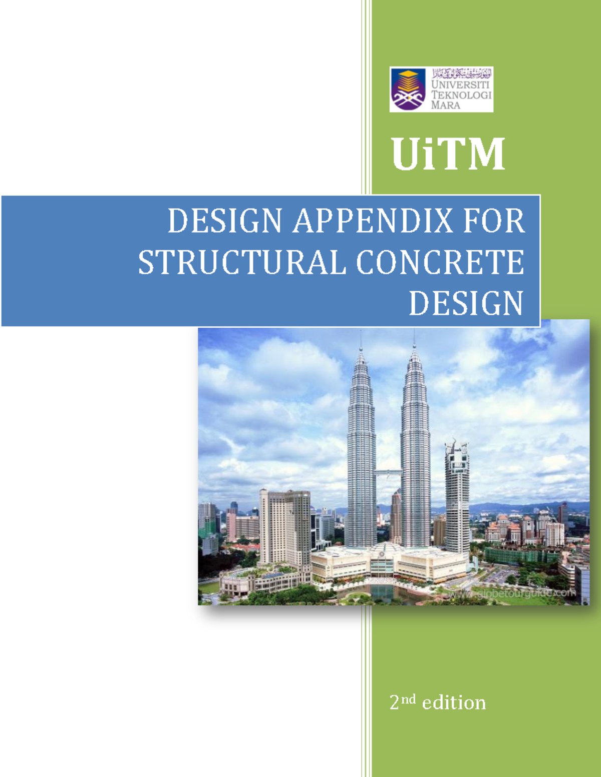 Design Appendix FOR Structural Concrete Design - 2 nd edition DESIGN ...