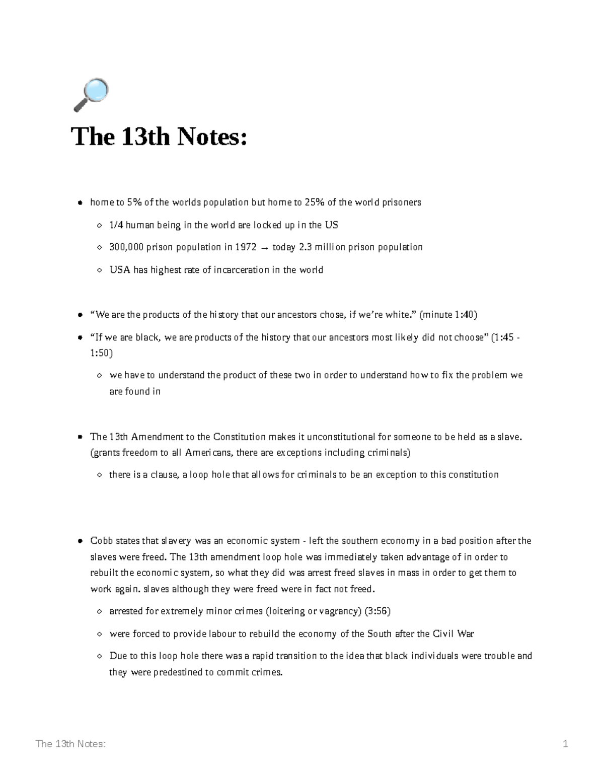 The 13th Notes - Lecture - 🔎 The 13th Notes: home to 5% of the worlds ...