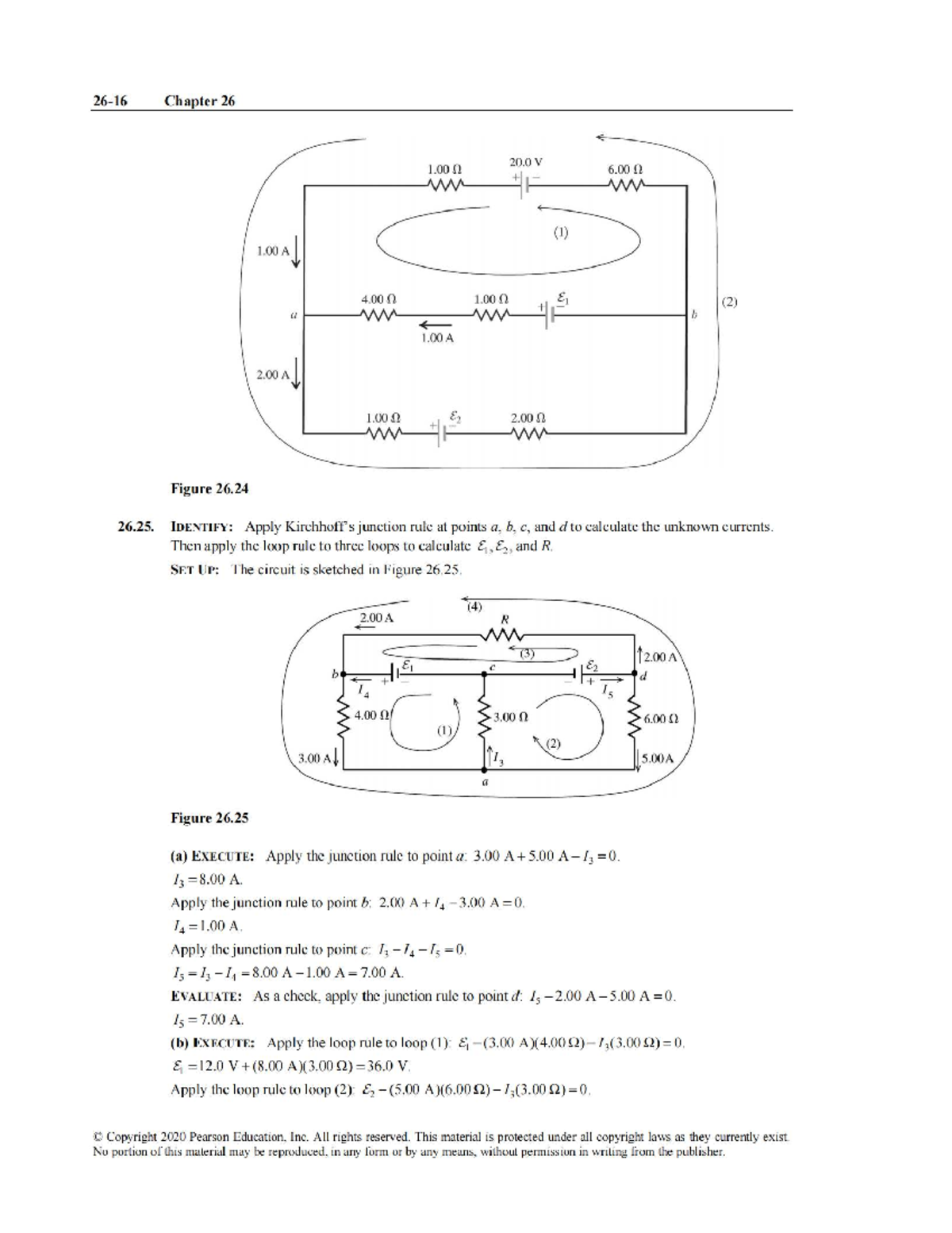 University Physics (PHYS 101) Chapter 26: Circuit Analysis and Current ...