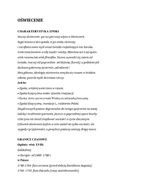 Lalka - Bolesław Prus - Notatki z zajęć - LALKA – Bolesław Prus ...