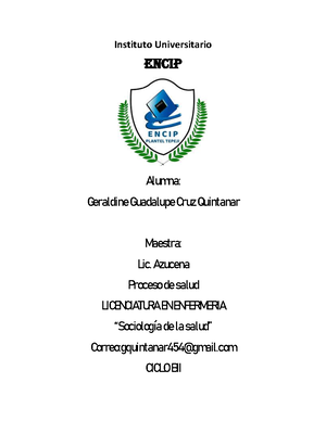 IU ENCIP - Instituto Universitario ENCIP - Studocu