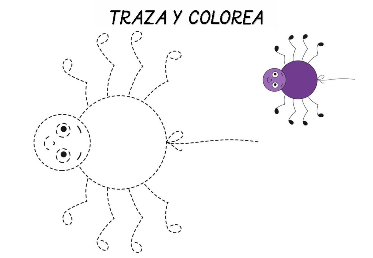 Bonito Cuaderno Traza Y Colorea Animales - Motivación y autoestima ...