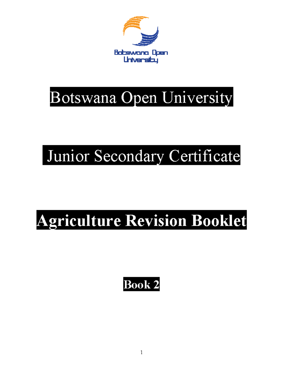 JC Agric Revision Booklet - Book 2: Fruit Tree Production (Final) - Studocu