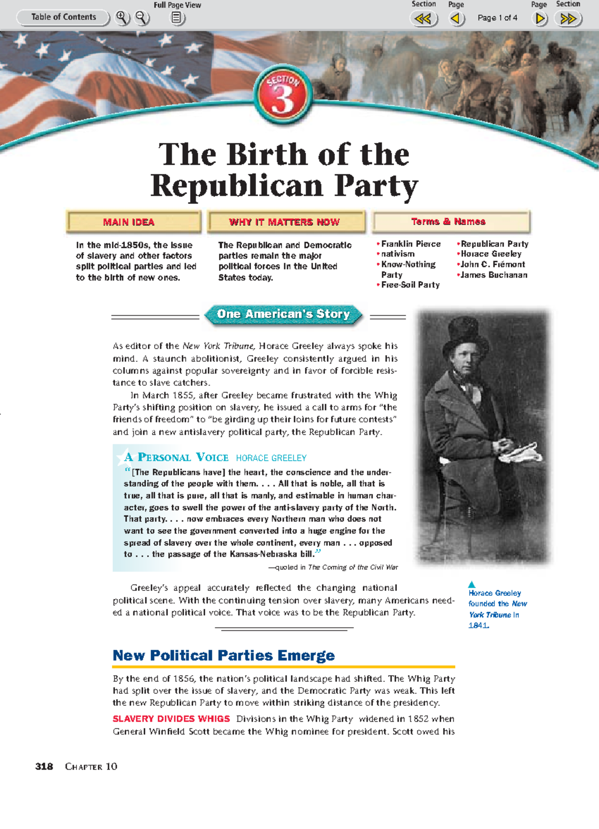 Republican Party's Rise: Political Shifts in the 1850s (HIST 318) - Studocu
