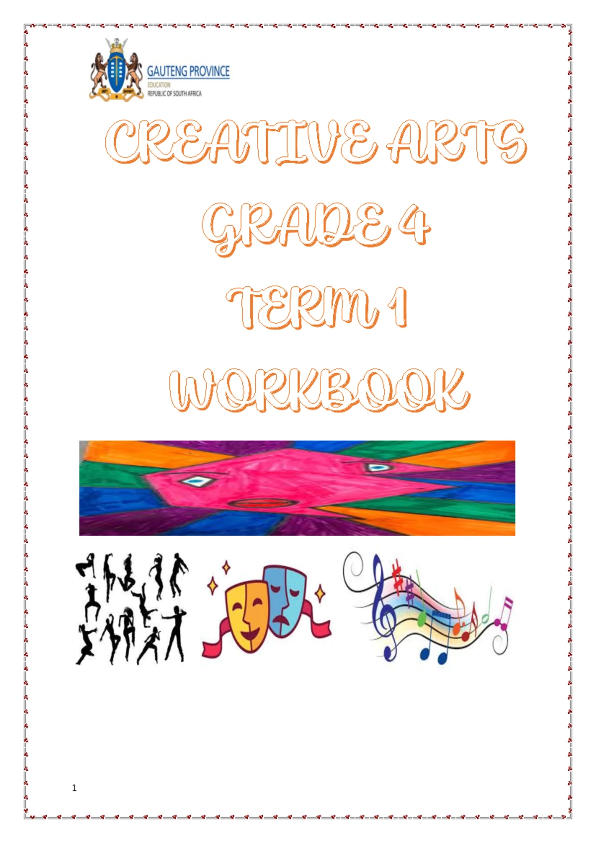 Creative Arts GR 4 Term 1 Learner Workbook 2025 - Studocu