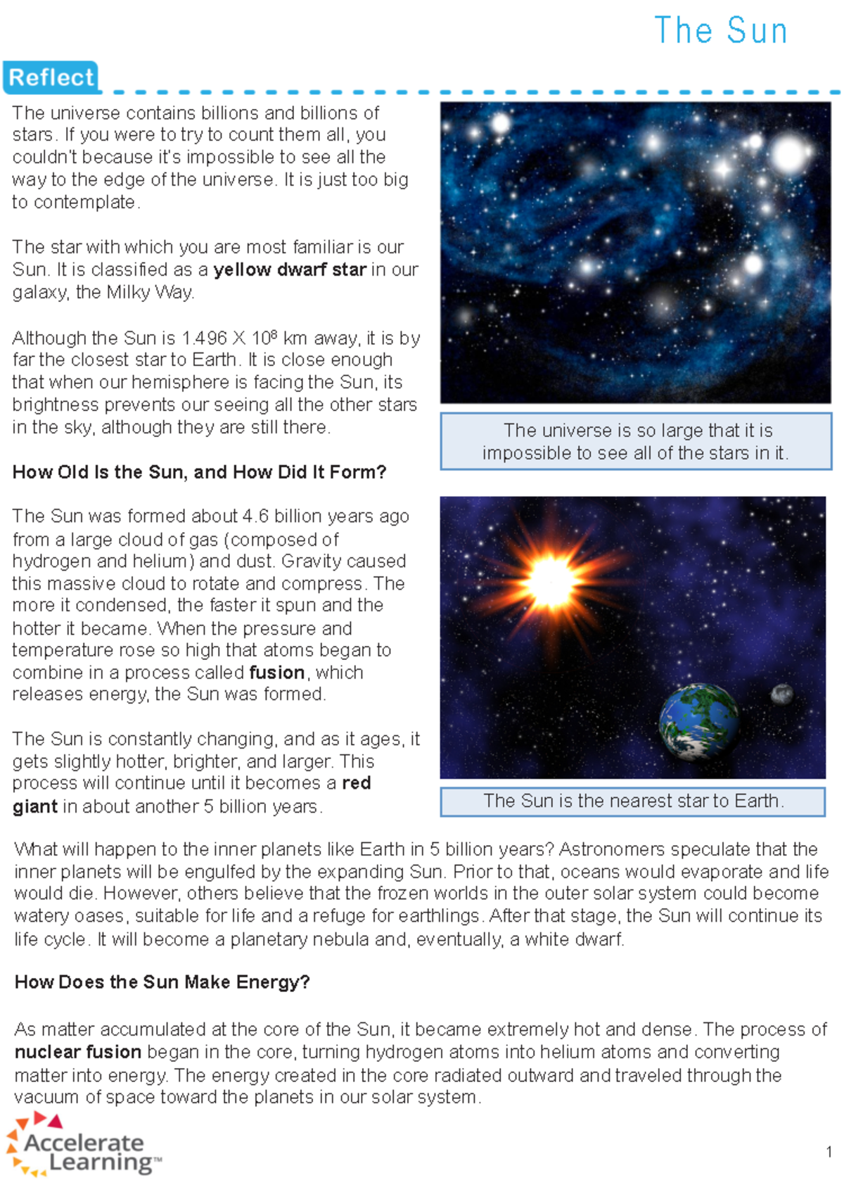 Physics 101: The Sun - Star Formation & Energy Production Report - Studocu
