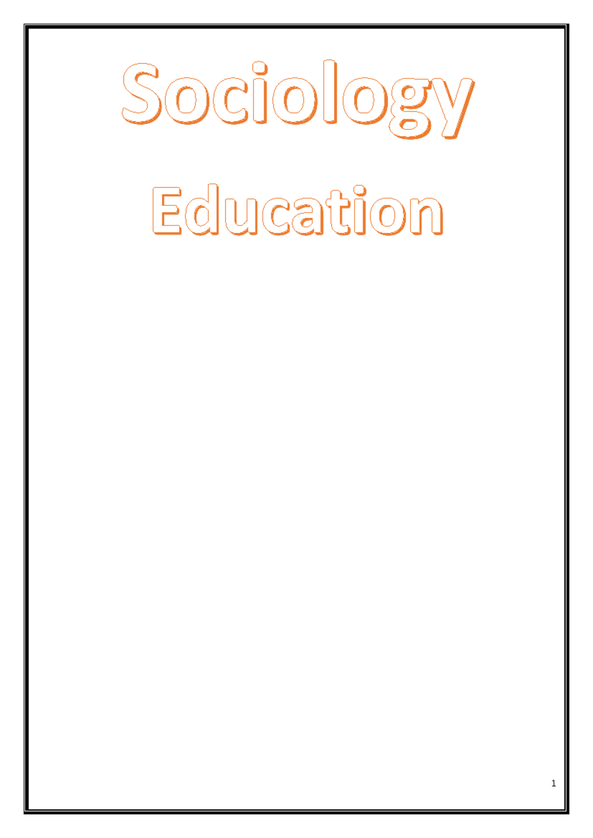 Sociology 101: The Role of Education in Society and Class Divisions ...