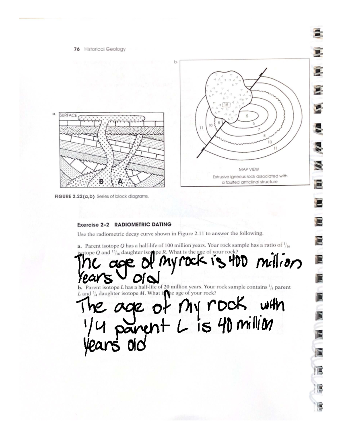 Lab 3 - Radiometric Dating in Historical Geology - Studocu