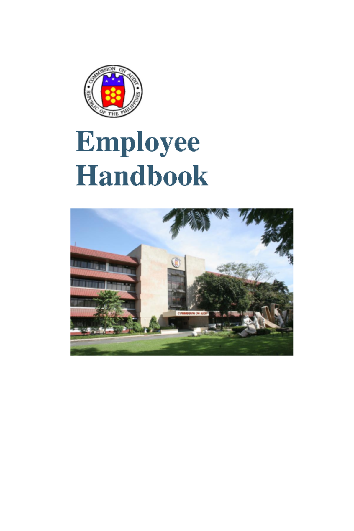 COA Employee Handbook: Comprehensive Guide to Policies and Structure ...
