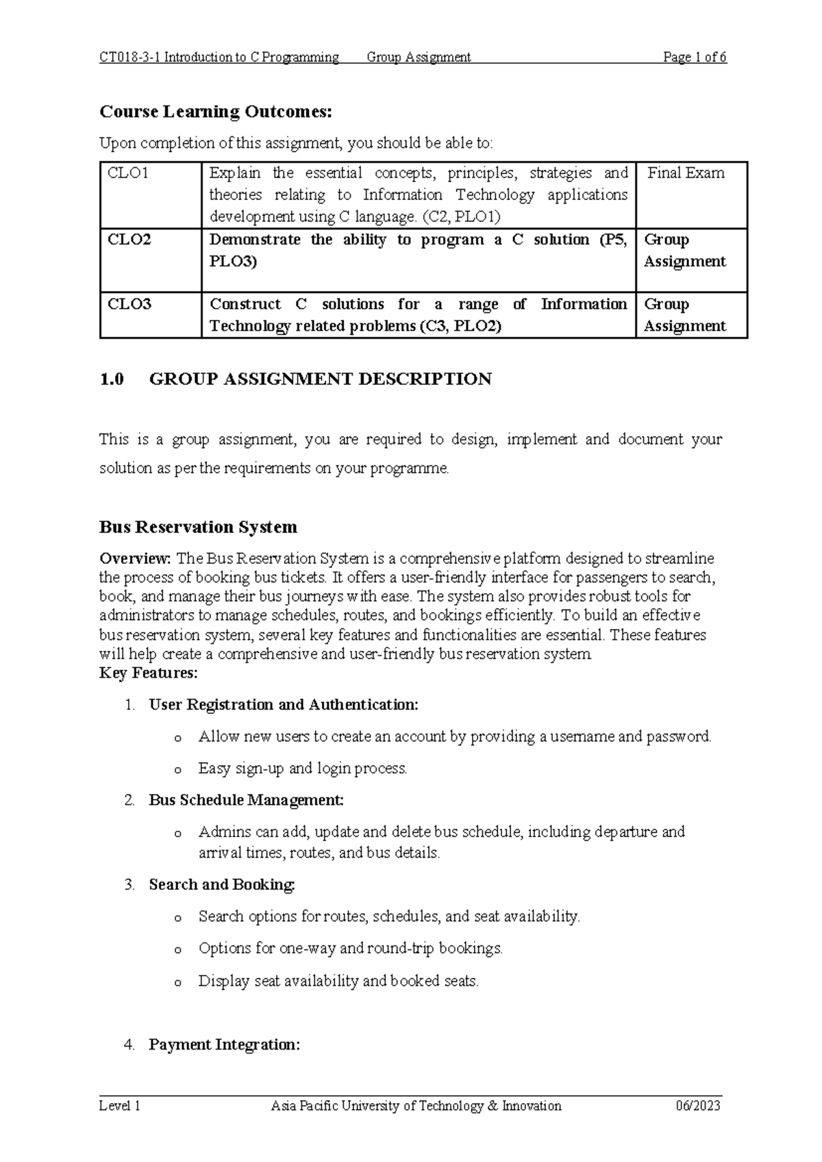 CT108-3-1-ICP-012025 Assignment Description - Course Learning Outcomes: Upon completion of this ...