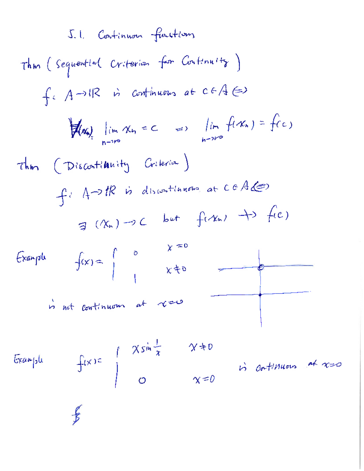 Lecture 27: Continuity and Discontinuity Theorems in MA 34100 - Studocu
