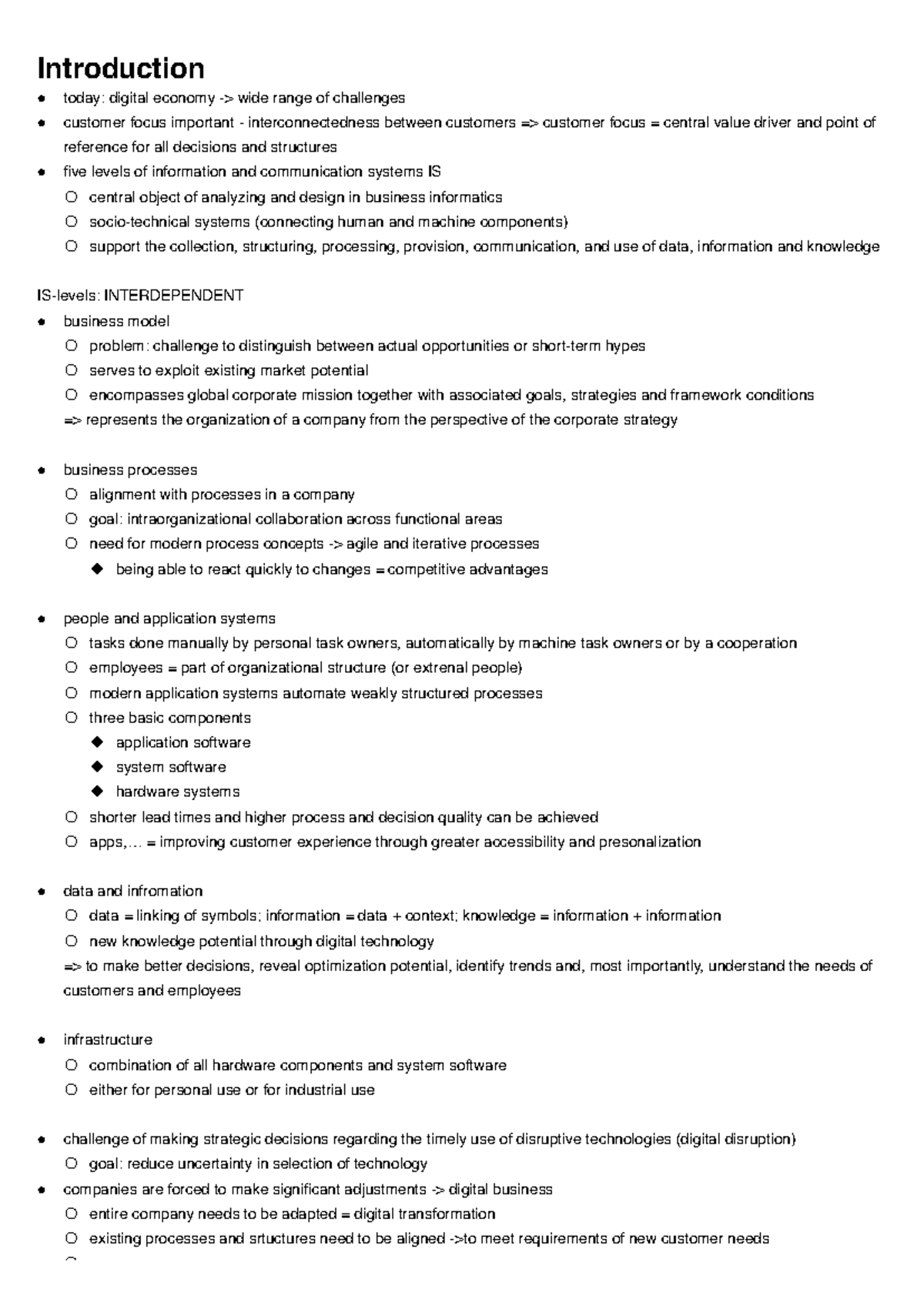 Informatik 2: Digital Economy Challenges and Data Management Insights ...