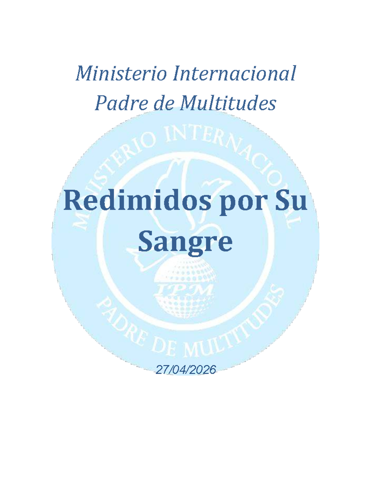 Tema: Palabra y Ofrenda - Reflexiones sobre el Sacrificio de Cristo ...
